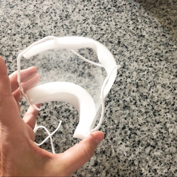 Clear Mask | Accessories | Transparent Clear Mask Adult Size Whiteclear ...